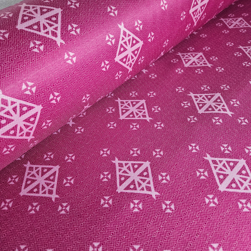Tela Maya- Ruso Rosa – Telas Deco